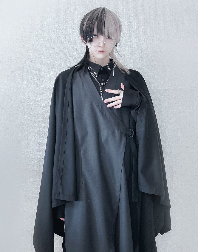 ililil【イルイルイル】【霊纏華】フェイクレイヤード羽織/全1色